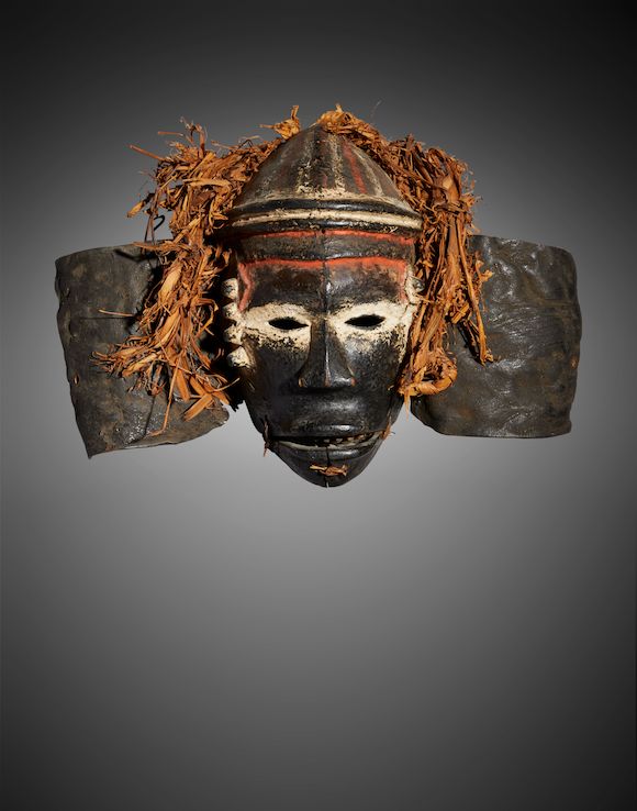 Bonhams : Ibibio Mask for the Ekpo Society, Nigeria