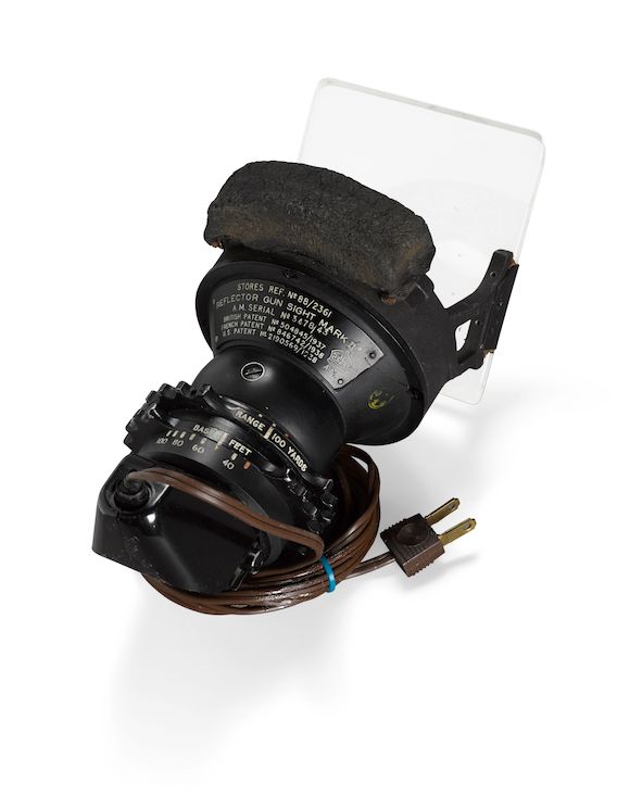 Bonhams : Battle of Britain: RAF Reflector Gun Sight Mark II. British ...
