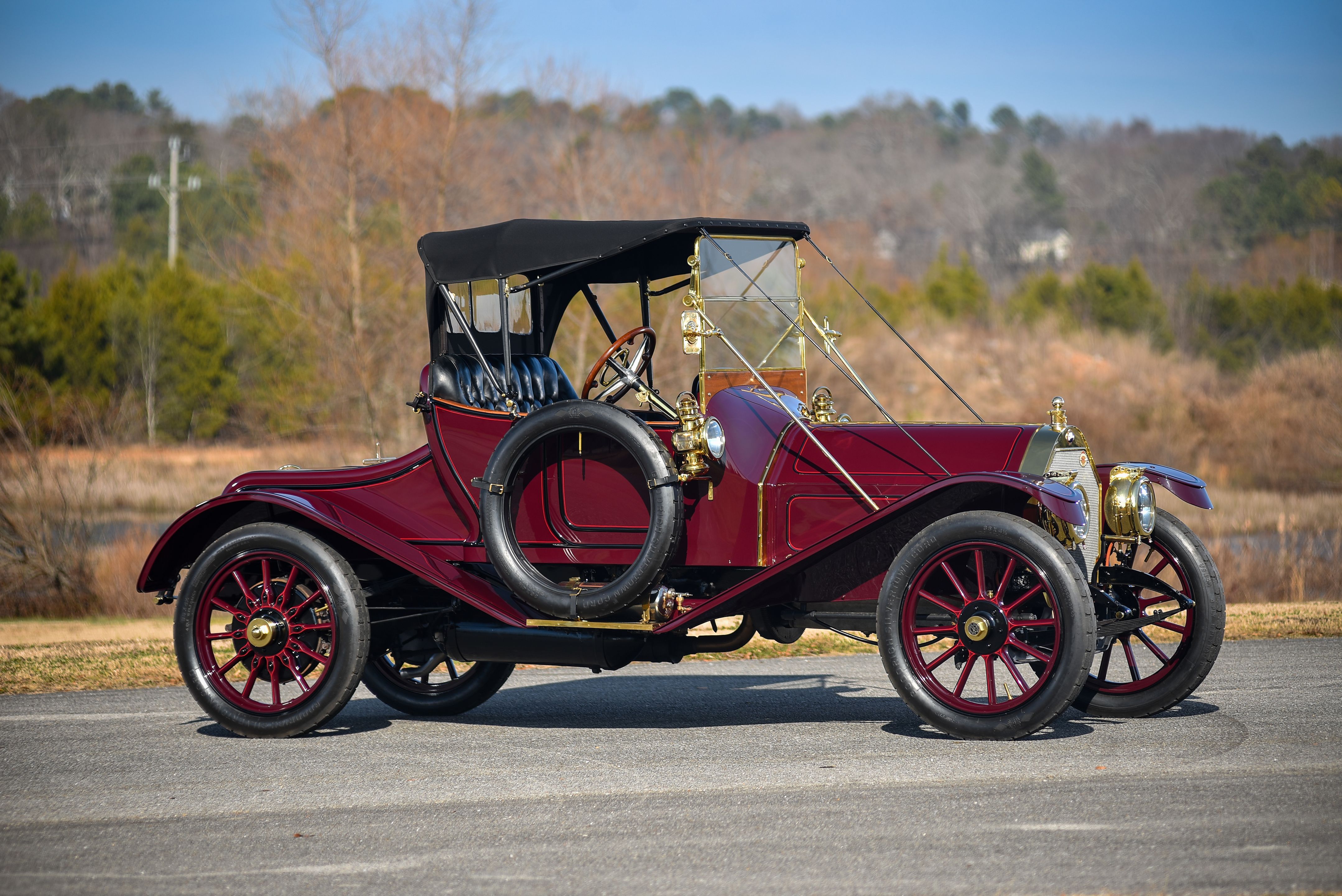 Bonhams Cars : 1912 Thomas Flyer Model MC 6-40 Roadster Engine no. 1623