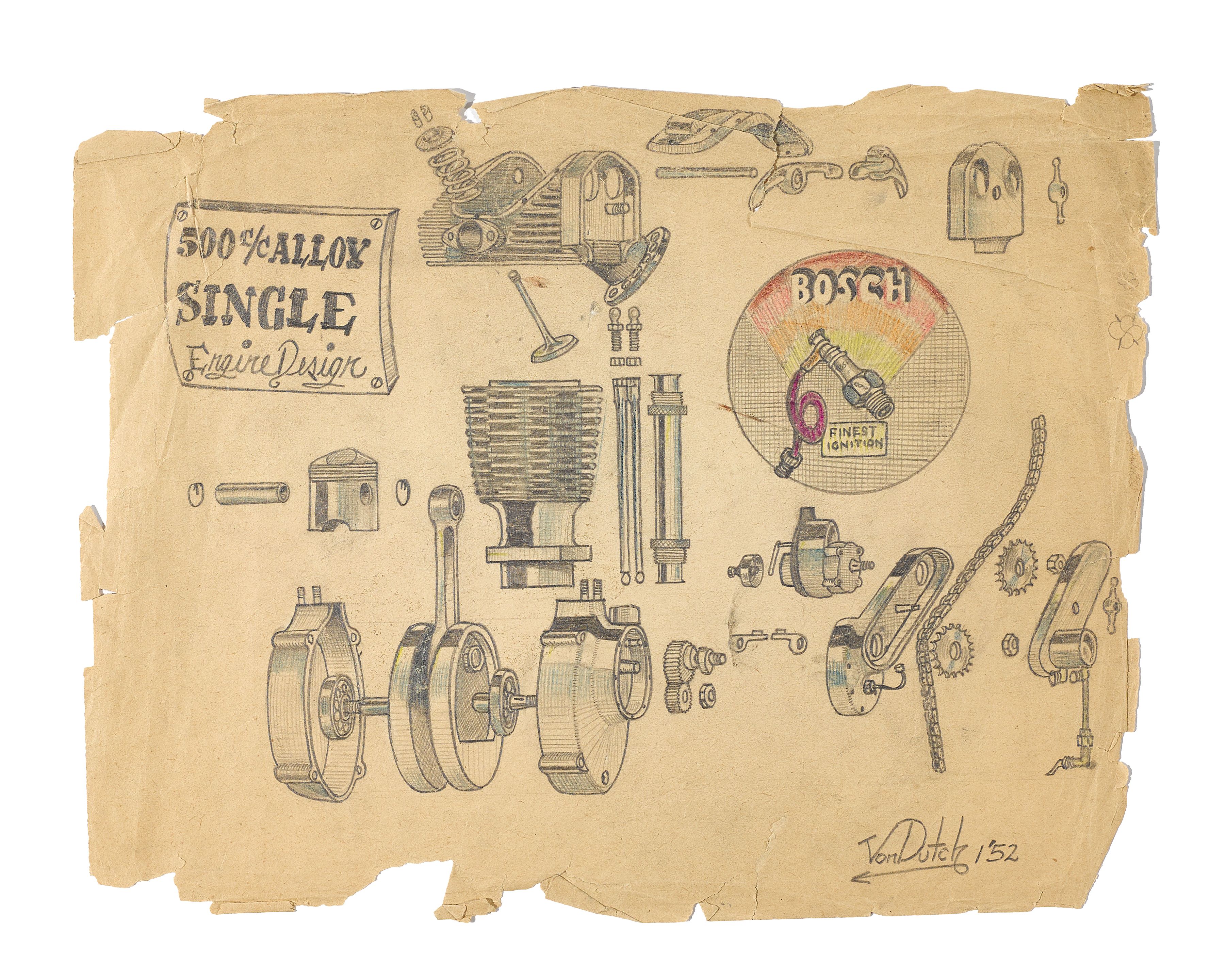 Bonhams Cars : Von Dutch (Kenneth Howard 1929 – 1992) '500cc Alloy ...