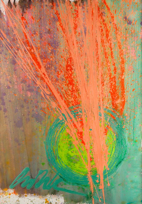 Bonhams : Dale Chihuly (American, born 1941) Ikebana Drawing 1997 ...