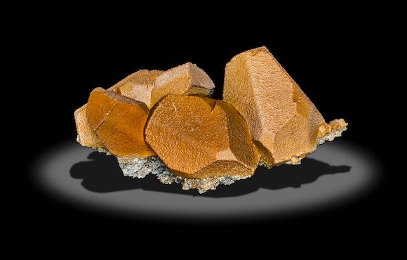 Bonhams : Superb Siderite Epimorph After Calcite