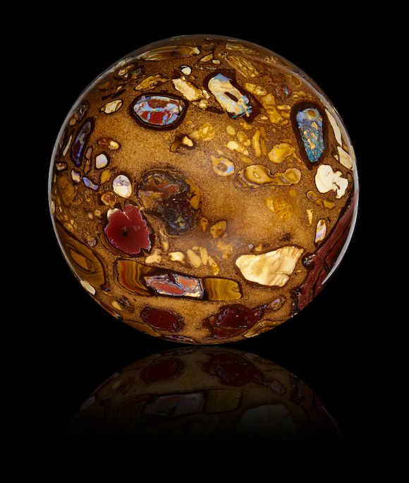 Bonhams : Boulder Opal Sphere