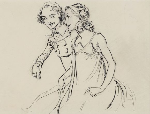 Bonhams : NEILL, JOHN REA. 1877-1943. Original pen-and-ink drawing over ...