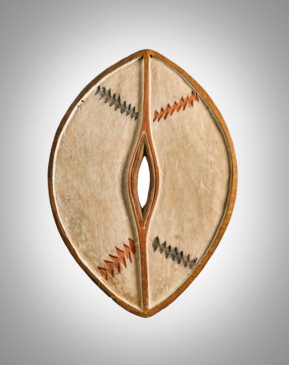 Bonhams : Superb Kikuyu Dance Shield, Murang'a, Kenya