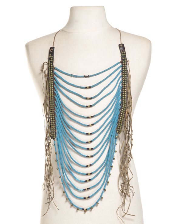 Bonhams : A Plateau or Nothern Plains beaded breastplate