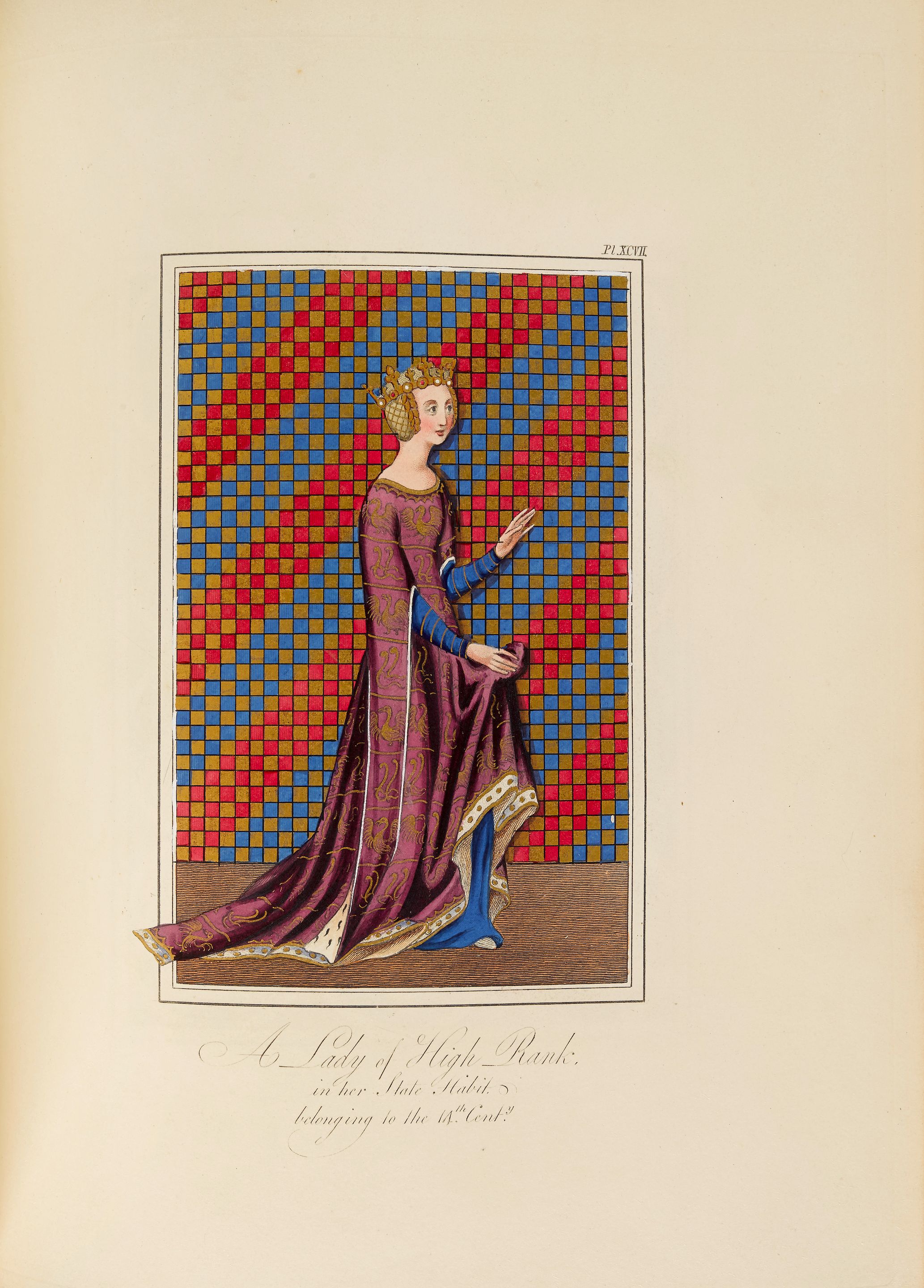 Bonhams : STRUTT, JOSEPH. 1749-1802. A Complete View of the Dress and ...