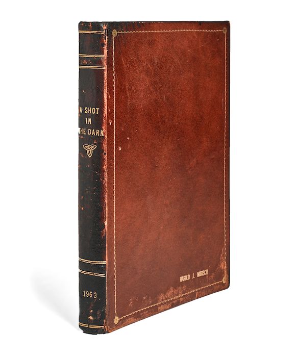 Bonhams : A Harold Mirisch bound screenplay of A Shot in the Dark