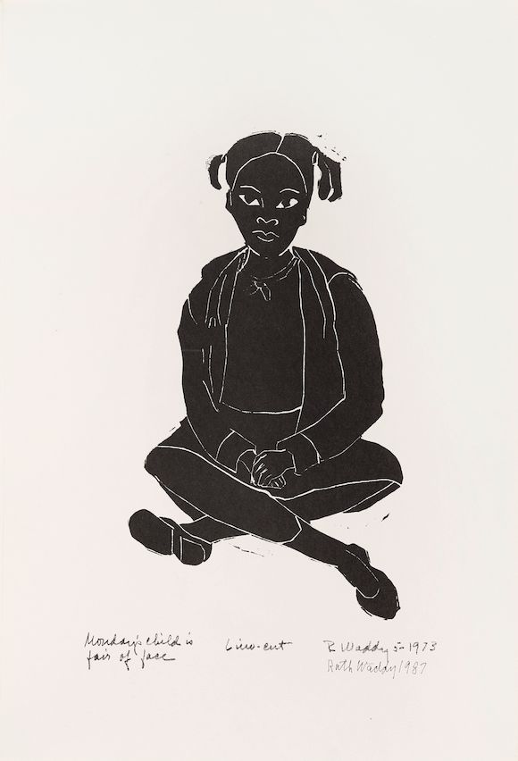 Bonhams : WADDY, RUTH GILLIAM. 1909-2003. The Children. [Los Angeles ...