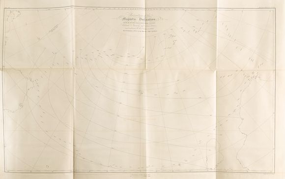 Bonhams : ASTRONOMY AND THE EARTH'S MAGNETISM. SABINE, EDWARD. 1788 ...