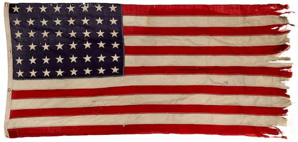 Bonhams : THE BATTLE OF THE BULGE/REMAGEN BRIDGE: AN AMERICAN 48 STAR ...