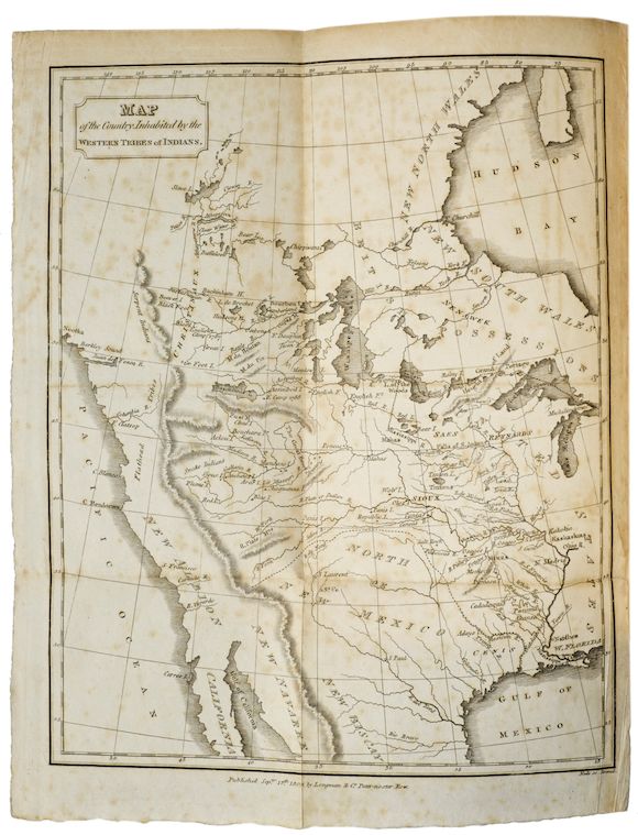 Bonhams : LEWIS, MERIWETHER. 1774-1809; and WILLIAM CLARK. 1770-1838. The Travels of Capts ...