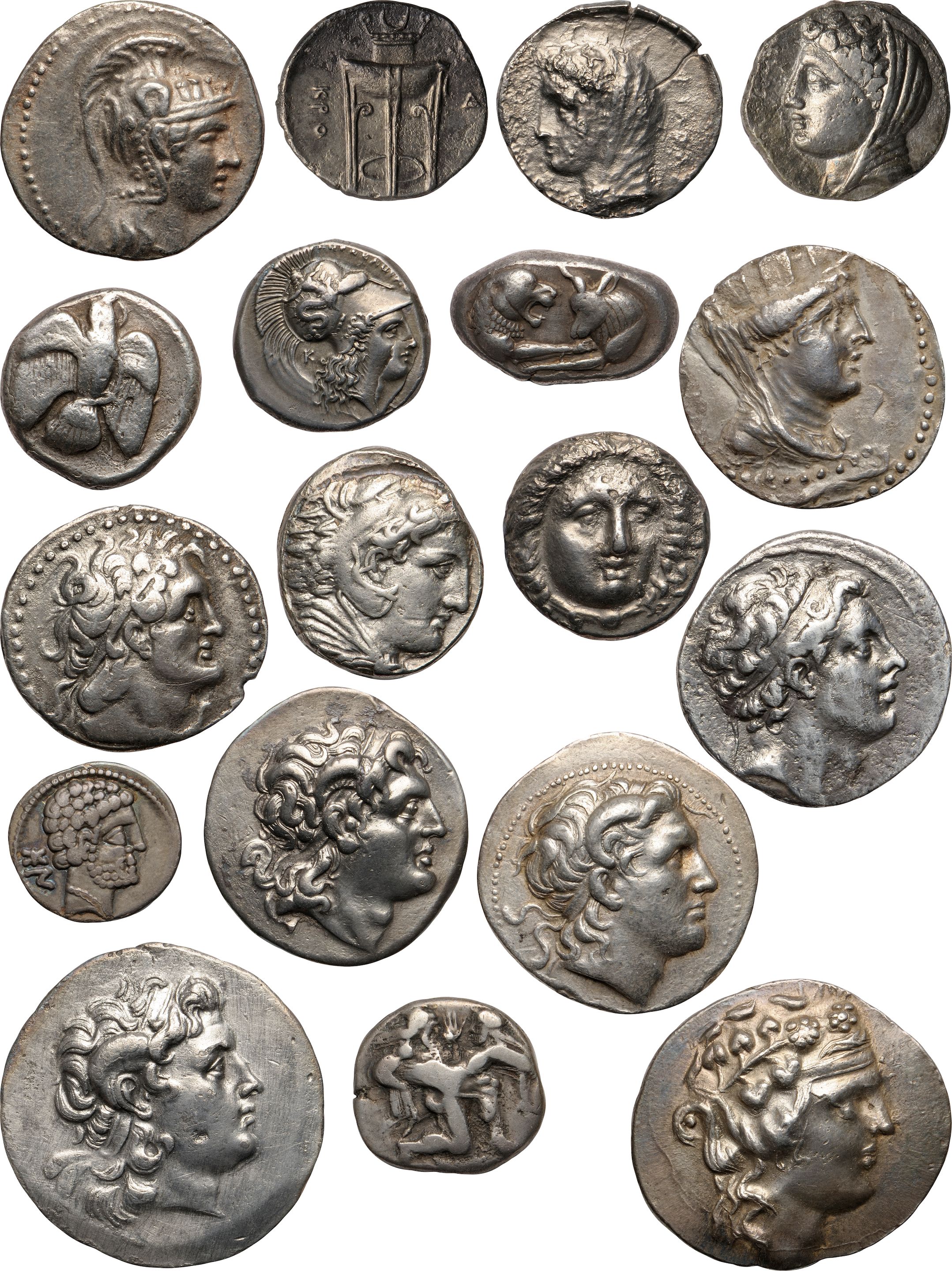 Bonhams : Large Collection of Ancient Greek Coins