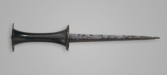 Bonhams : A European rondel dagger in excavated condition