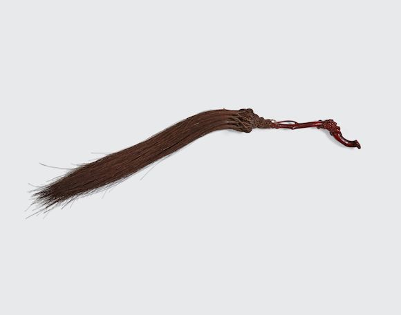 Bonhams : A fly whisk Qing dynasty/Edo period