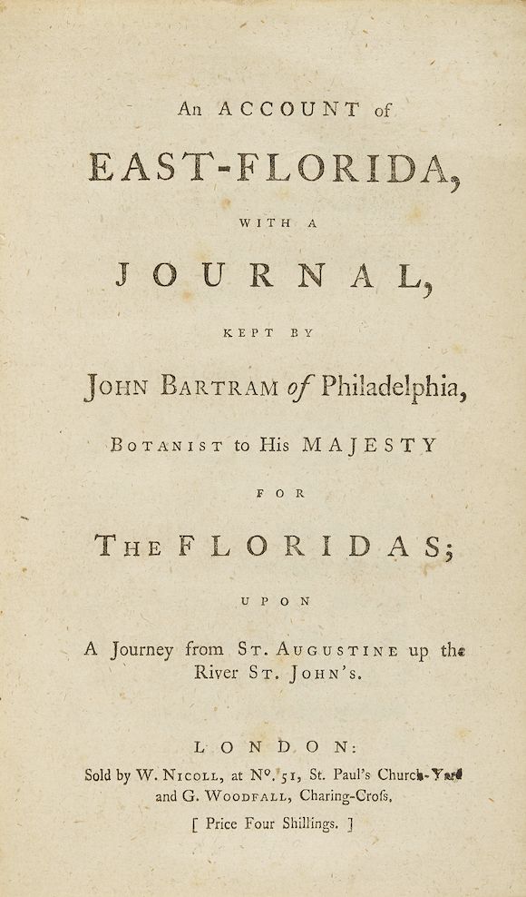Bonhams : STORK, WILLIAM. D.1768; and JOHN BARTRAM. 1699-1777. An ...