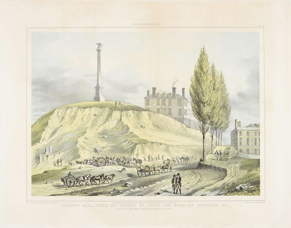 Bonhams : MASSACHUSETTS BOSTON SCENES. SMITH, JOHN RUBENS. 1775-1849 ...