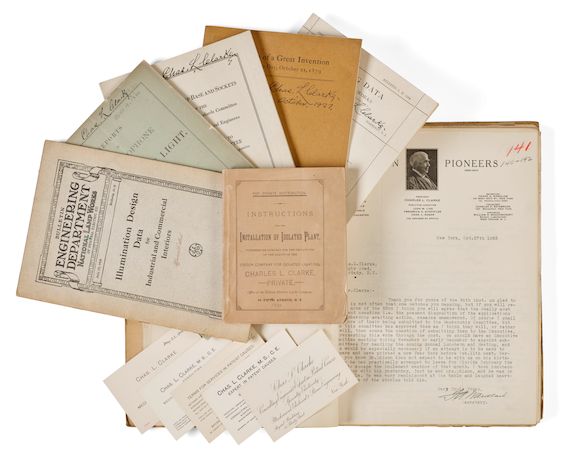 Bonhams : EDISONIA. EDISON, THOMAS ALVA. 1847-1931. A significant ...