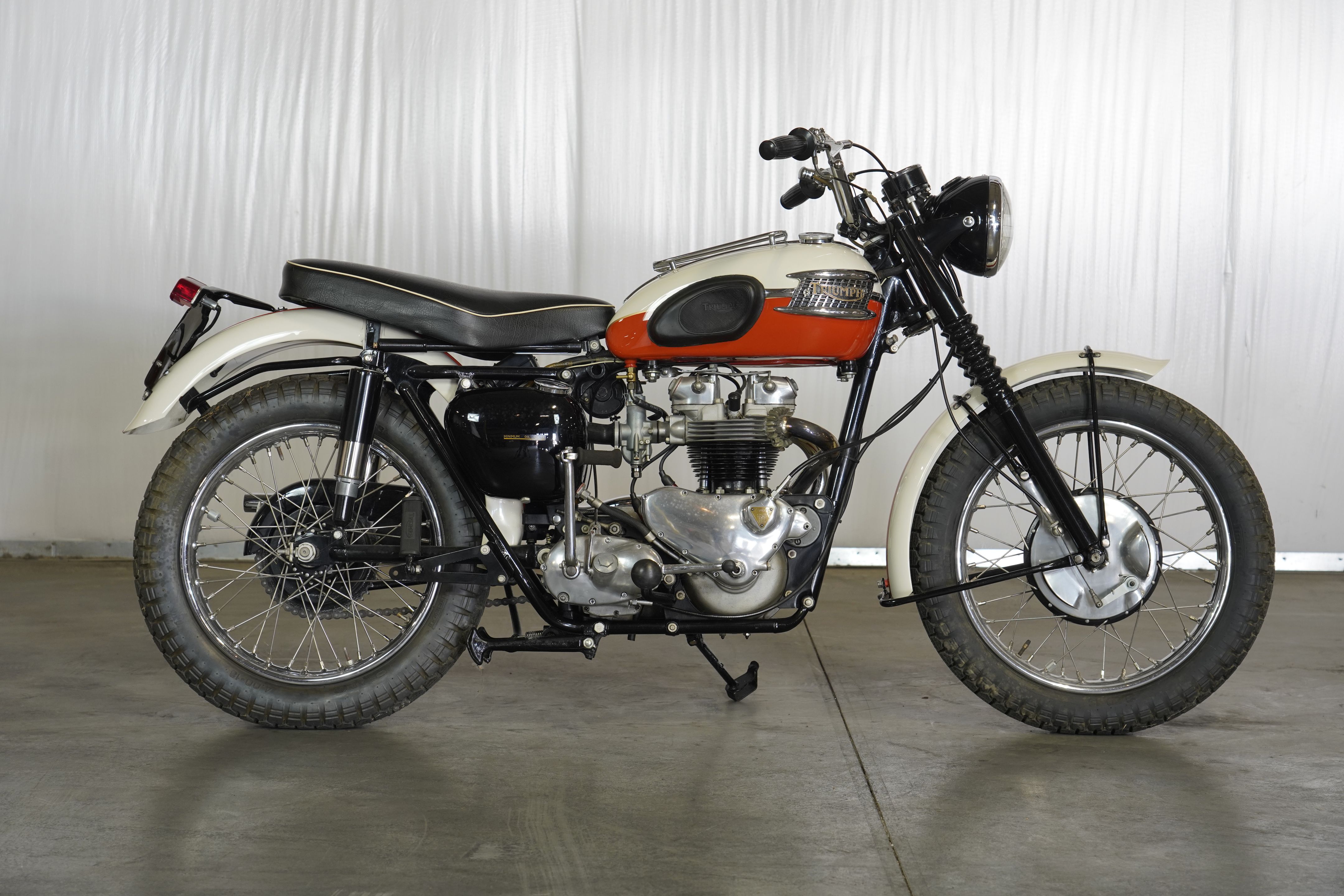 Bonhams Cars : 1957 Triumph 650cc TR6B Trophy Frame no. TR601171 Engine ...