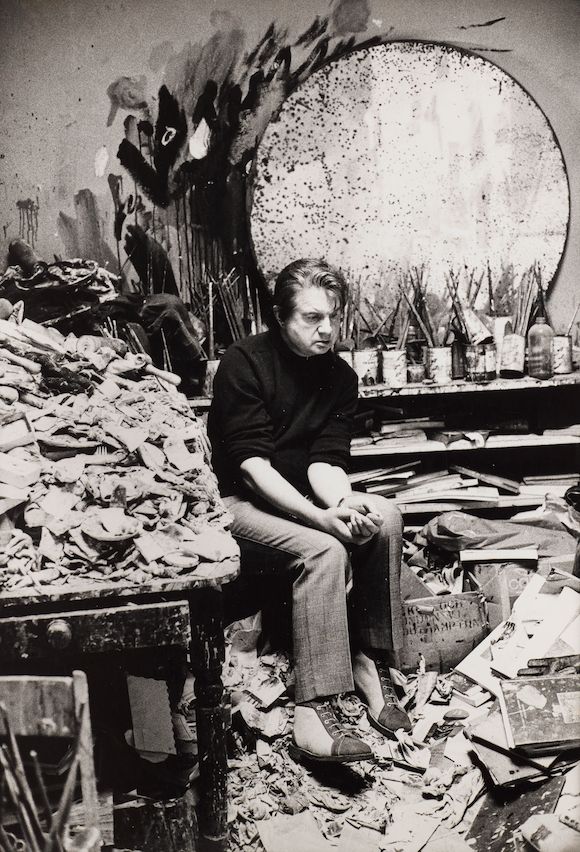 Bonhams : Peter Stark (born 1943); The Artist (Francis Bacon) in His ...