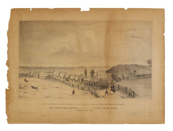 Bonhams : RHODE ISLAND: DORR REBELLION. LORD, HENRY. The Capture of ...