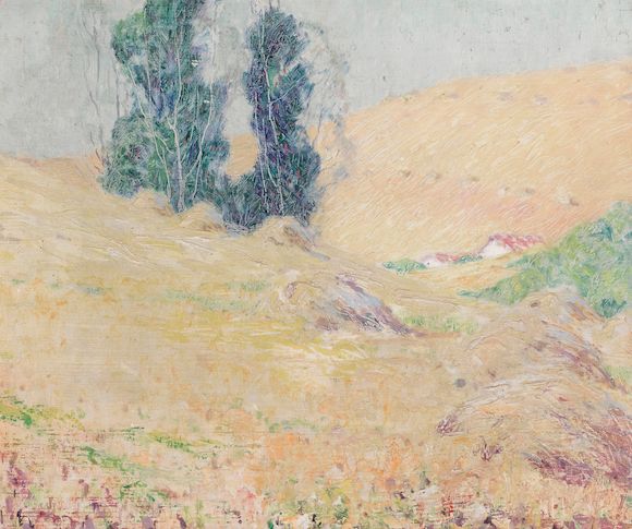 Bonhams : William Clapp (1879-1954) Carmel Valley, Golden Hills 15 x ...