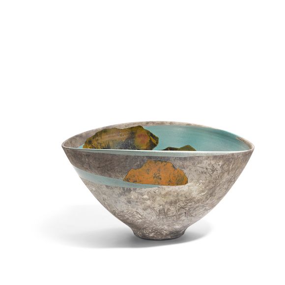 Bonhams : Wayne Higby (born 1943) Landscape Vessel (Ebb Tide Beach ...