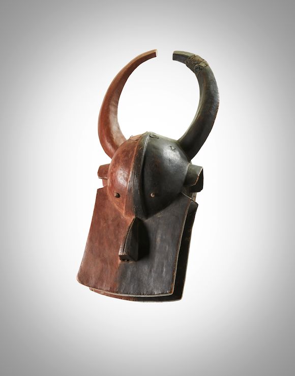 Bonhams : Chamba Bush Cow Mask, Nigeria