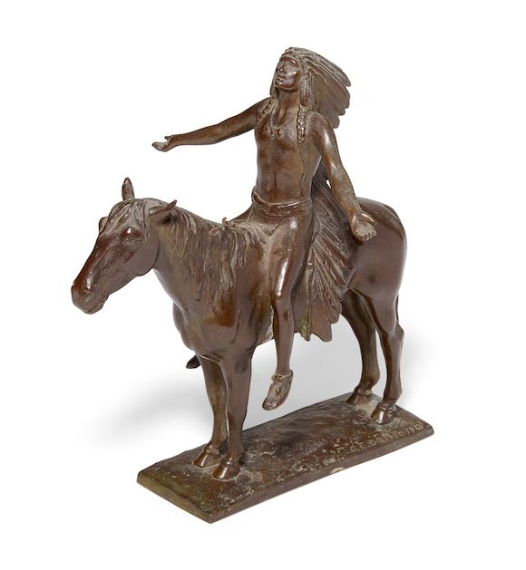 Bonhams : Cyrus Edwin Dallin (1861-1944) Appeal to the Great Spirit 8 3 ...