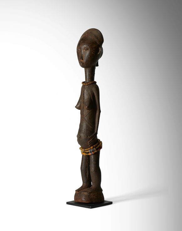 Bonhams : Baule Female Figure, Côte d'Ivoire