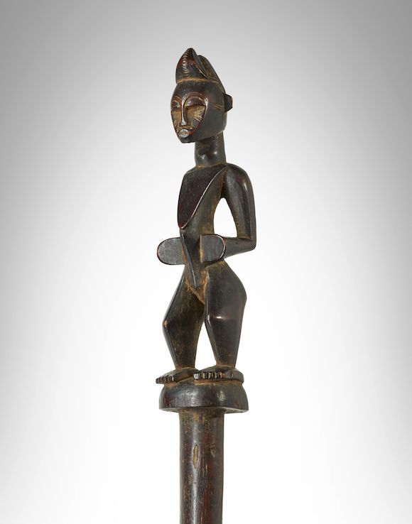 Bonhams : Senufo Cultivation Staff, Côte d'Ivoire