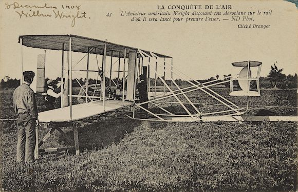 Bonhams : WRIGHT, WILBUR. 1867-1912.