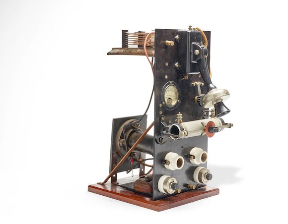 Bonhams : POULSEN, VALDEMAR. 1869-1942. Poulsen Arc Transmitter, United ...