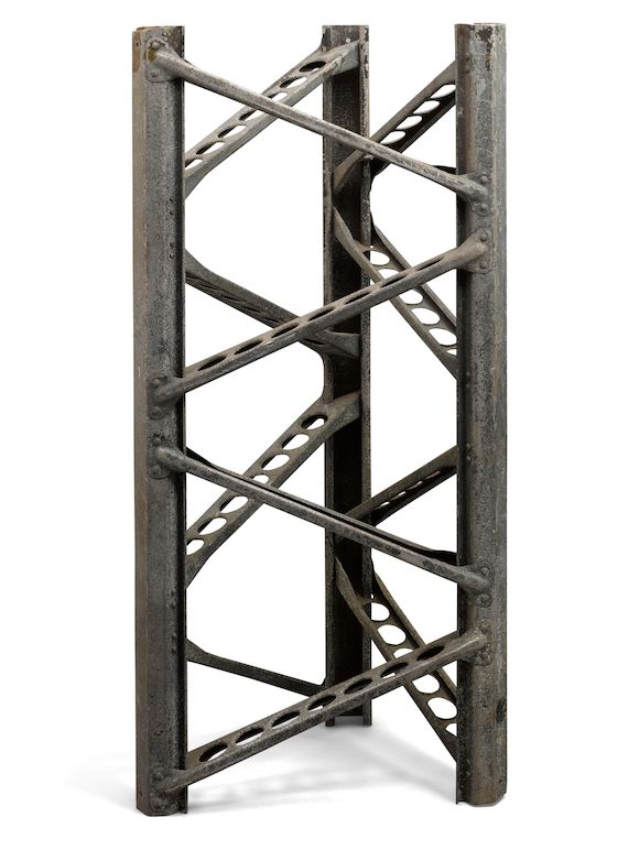 Bonhams : HINDENBURG AIRSHIP. Aluminum alloy section of struts from the ...