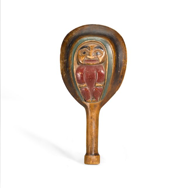 Bonhams : A Northwest Coast rattle