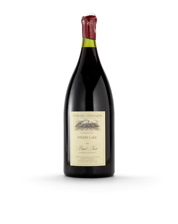 Bonhams : Sterling, Pinot Noir 1986, Winery Lake Vineyard (1 five liter)