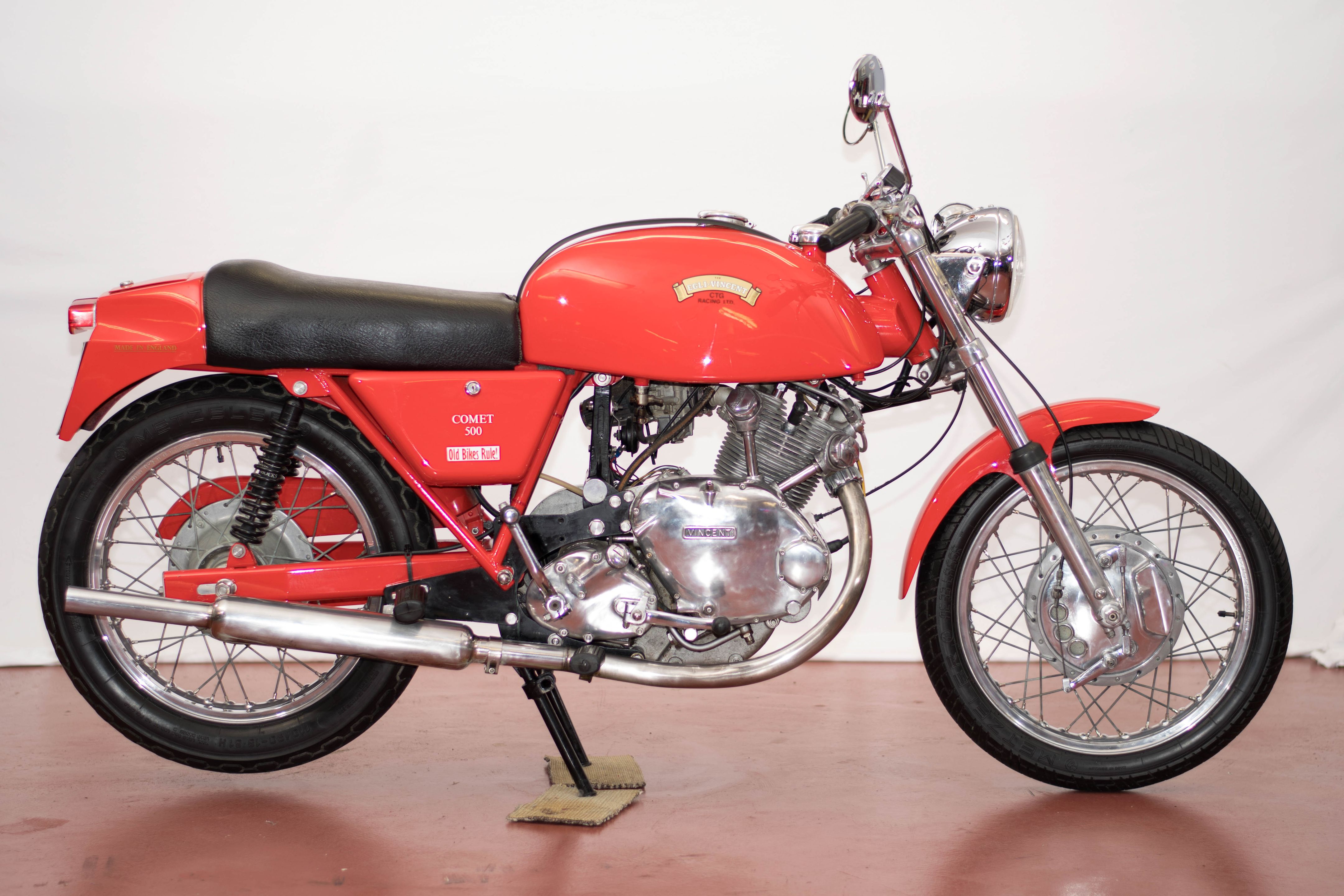1951 Egli-Vincent 499cc Comet Frame no. RC/1/5872 Engine no. F5AB/2A ...