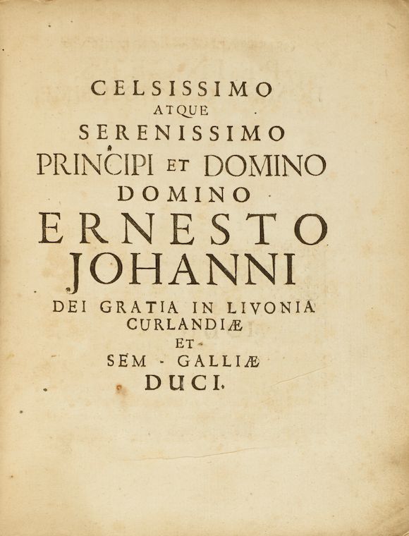 Bonhams : BERNOULLI, DANIEL. 1700-1782. Hydrodynamica, sive de viribus ...