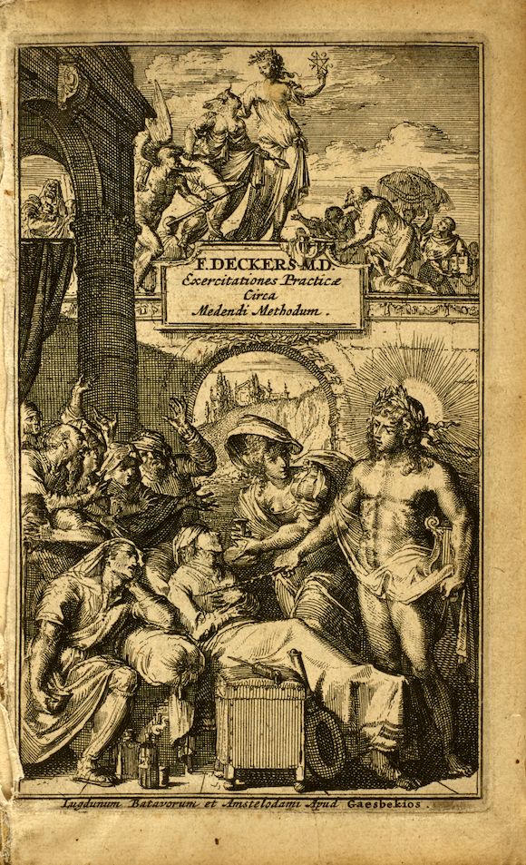 Bonhams : DEKKERS, FREDERICK. 1644-1720. Exercitationes medicae ...