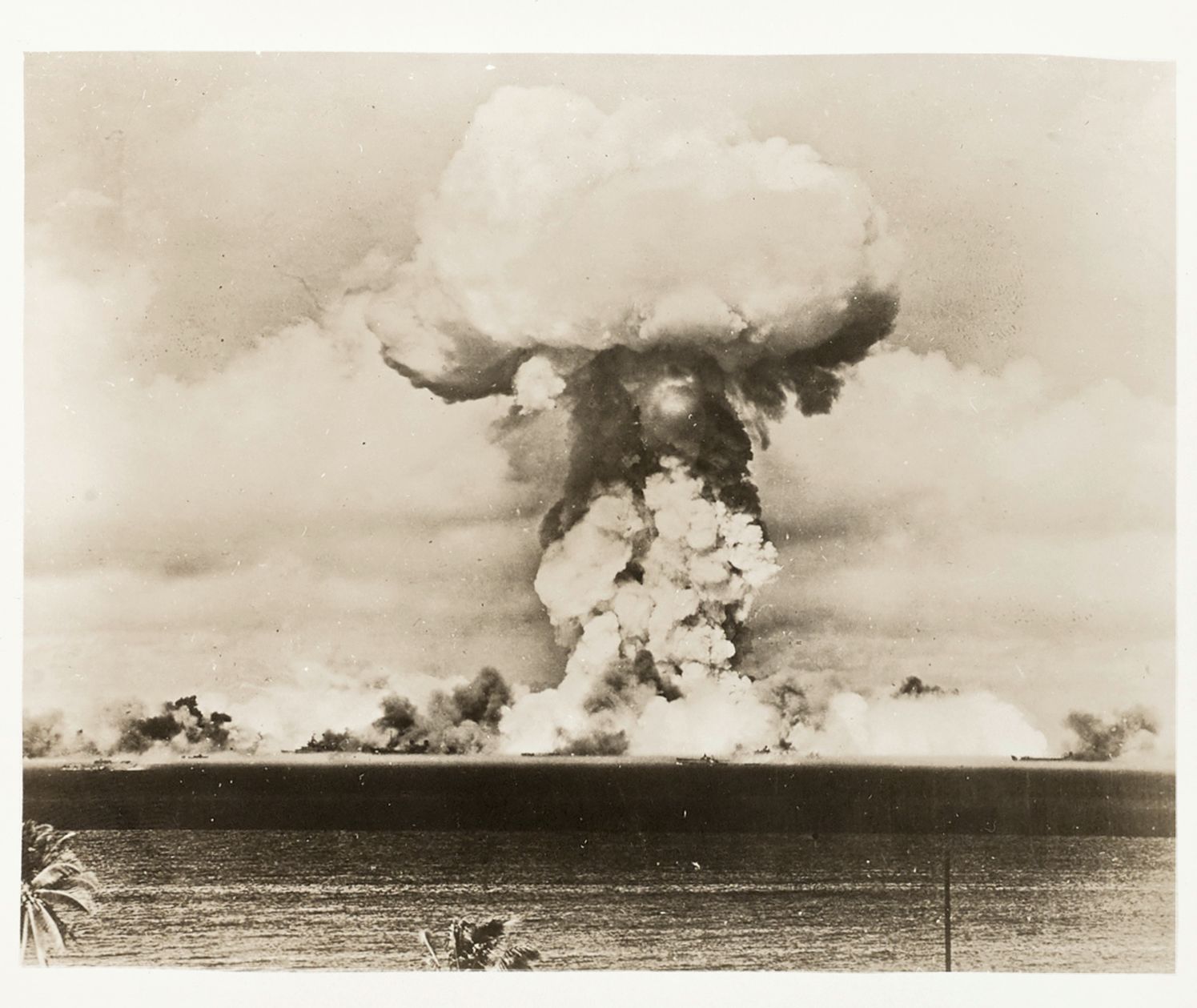 Bonhams : OPERATION CROSSROADS BIKINI ATOLL RESTRICTED PHOTOGRAPH OF A ...