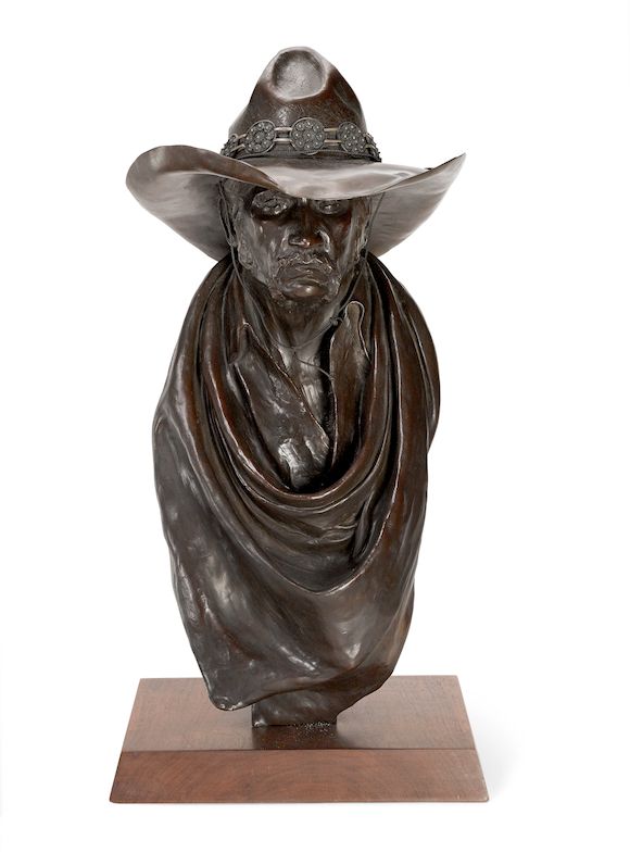 Bonhams : Gordon Snidow (born 1936) Macho 26in high (Modeled in 1981.)