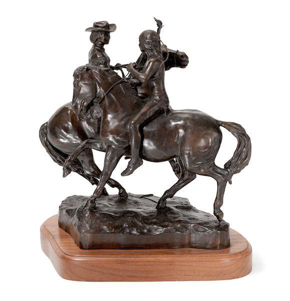 Bonhams : Sherman Tipton Coleman (1920-2005) The Twain 16in high ...