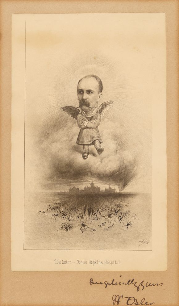 Bonhams : OSLER, WILLIAM. 1849-1919. Brödel, Max, illustrator ...