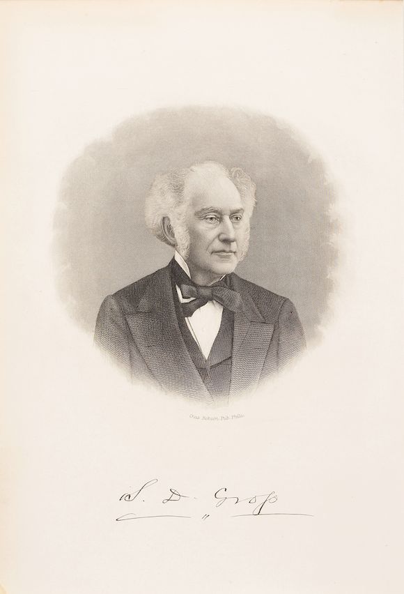 Bonhams : GROSS, SAMUEL D. 1805-1884. Autograph Letter Signed (S.D. Gross) to George Randolph ...