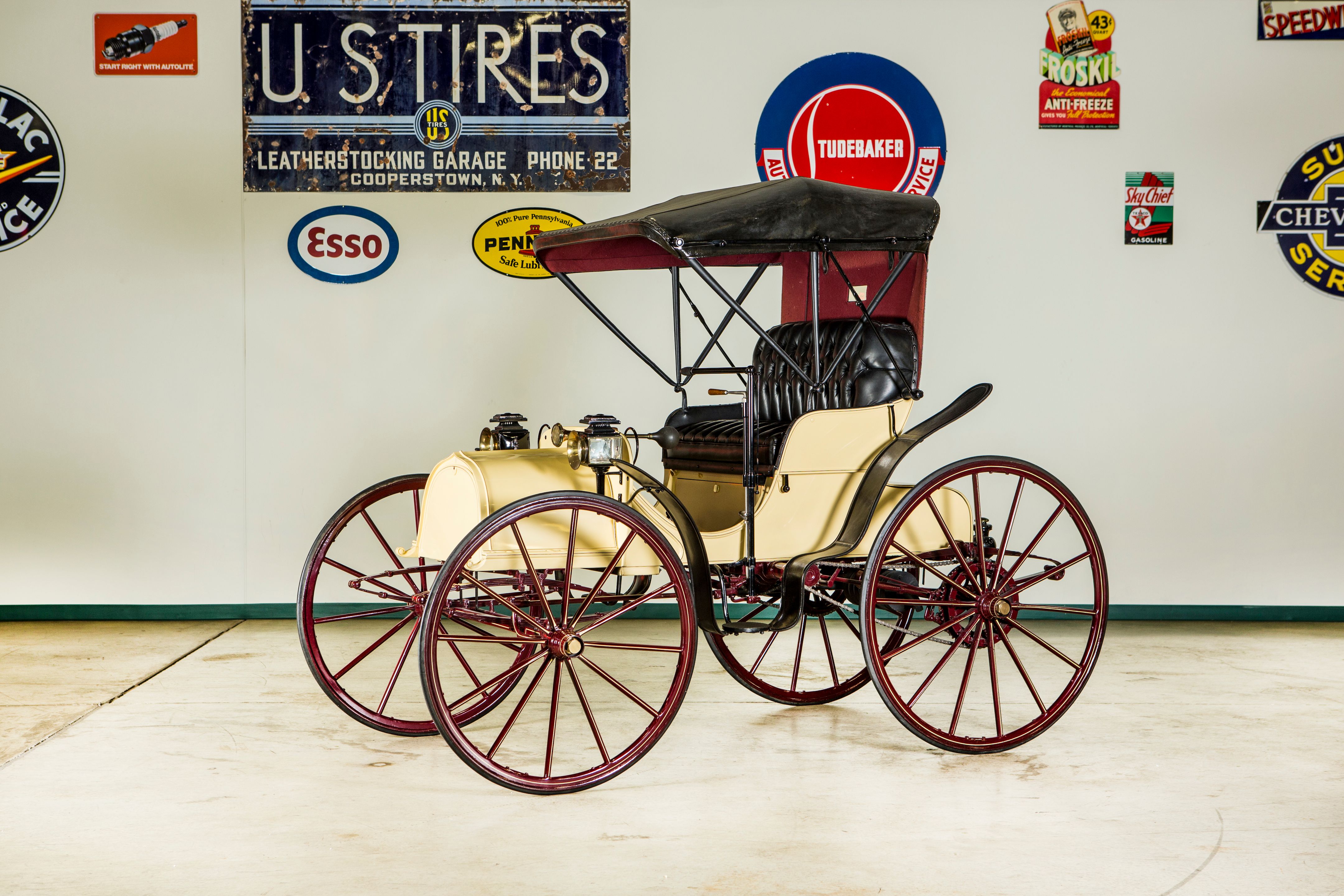 Bonhams Cars : 1908 Columbus 10HP Two-Cylinder Autobuggy Chassis no. 26
