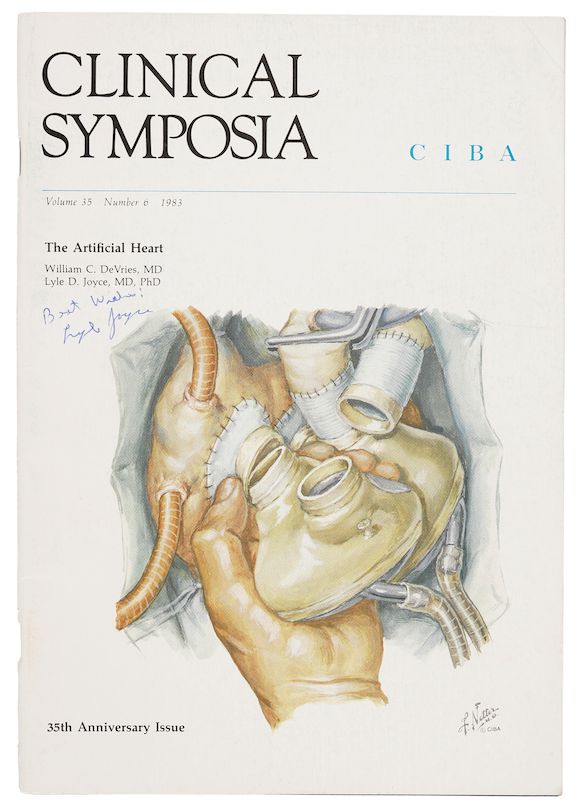 Bonhams : ARTIFICIAL HEART. Cooley, Denton; Michael DeBakey; William ...