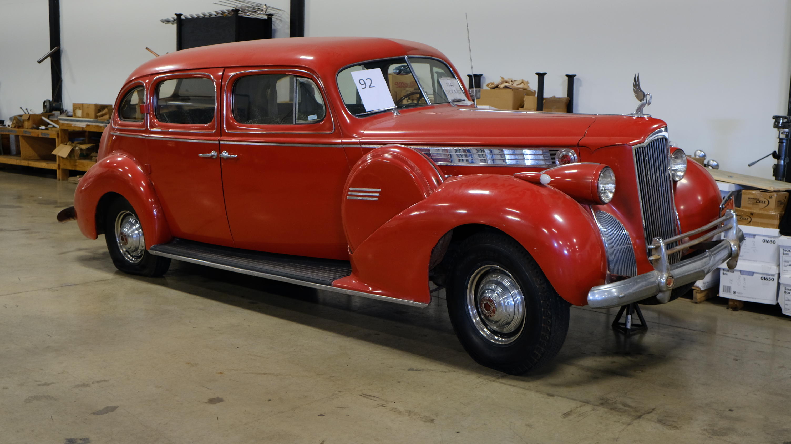 Bonhams Cars : 1940 Packard 180 Five Passenger Touring Sedan Chassis no ...