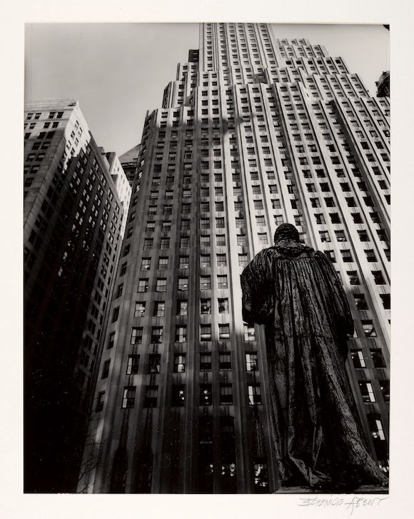 Bonhams : Berenice Abbott (1898-1991); John Watts Statue from Trinity ...