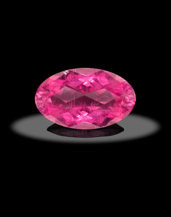 Bonhams : Hot Pink Tourmaline by August Mayer