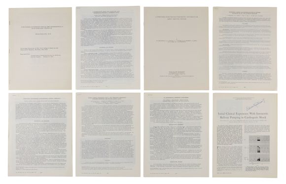 Bonhams : CARDIAC SURGERY. KANTROWITZ, ADRIAN. 1918-2008. ARCHIVE OF 25 ...